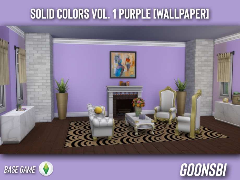 The Sims Resource | Solid Colors Vol. 1: Purple