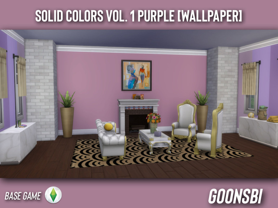 The Sims Resource | Solid Colors Vol. 1: Purple