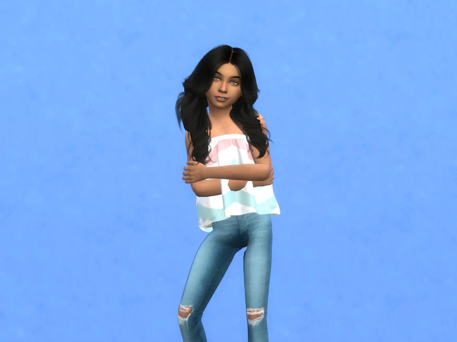 The Sims Resource | Strapless Child Top V1 (Mesh Needed)