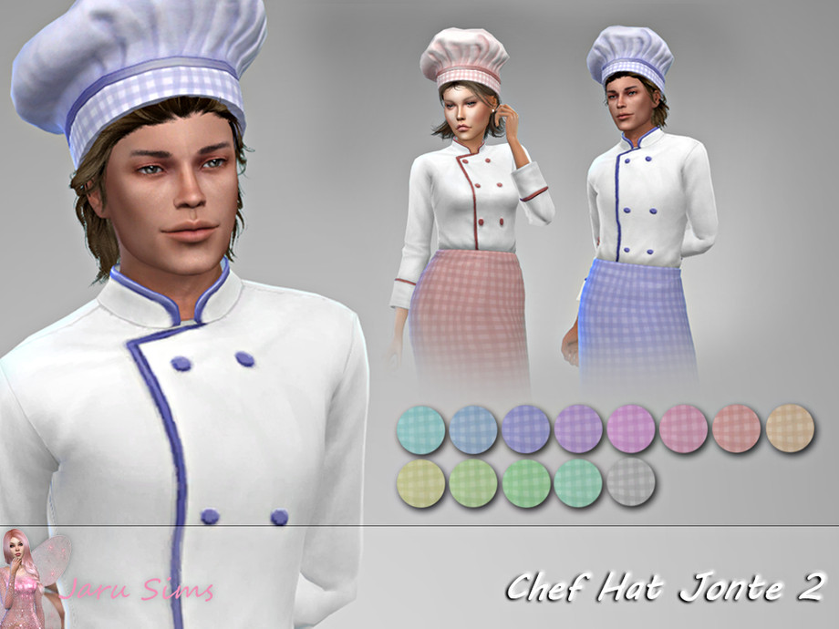 The Sims Resource | Chef Hat Jonte 2 - Dine Out needed!