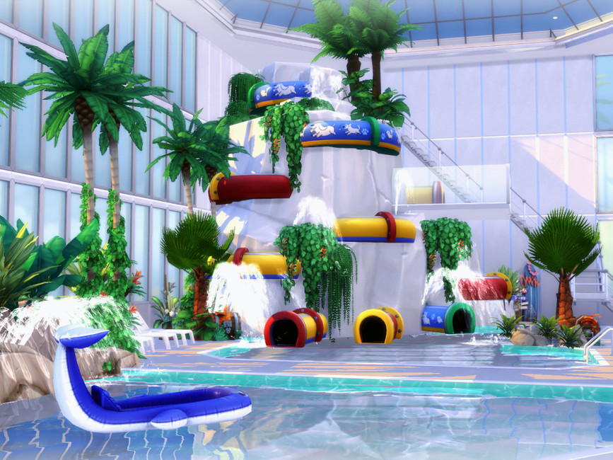 The Sims Resource - Shopping Mall + Indoor Waterpark
