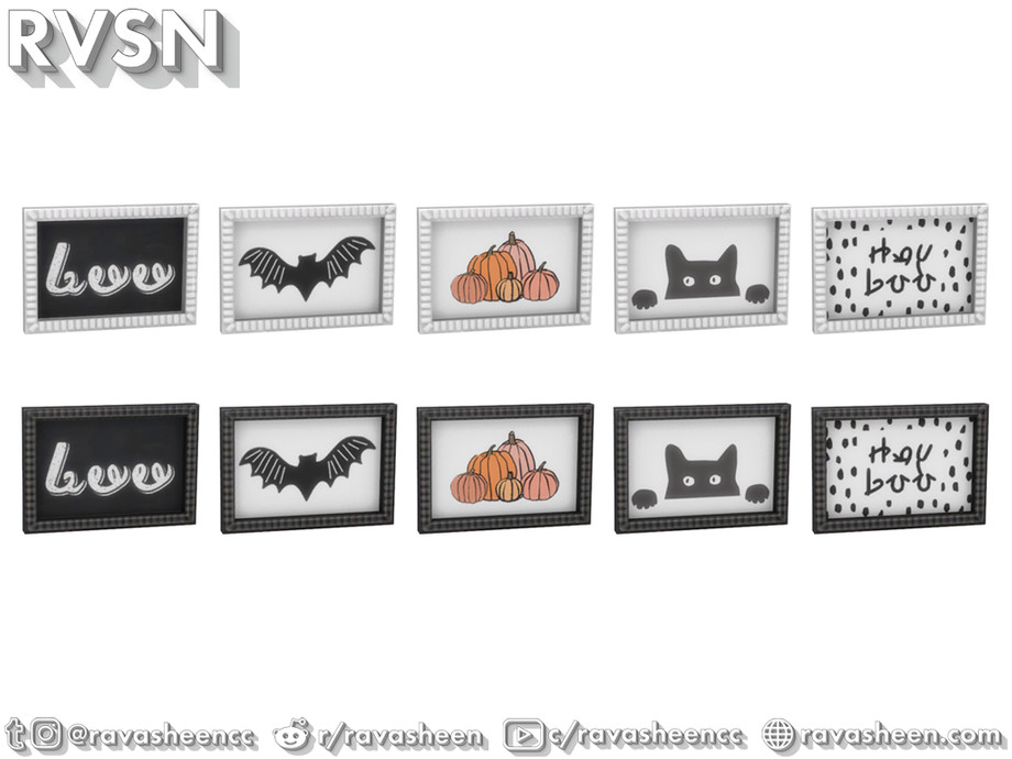 The Sims Resource | Fab-boo-lous Wall Art Style 3