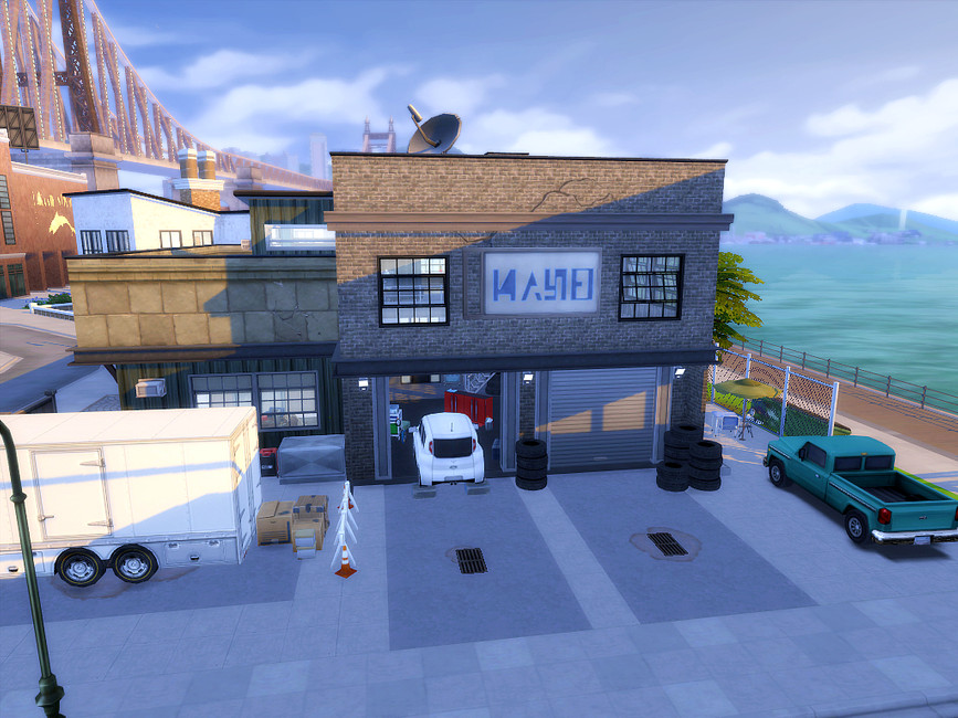 The Sims Resource - Mechanic Shop/Retail