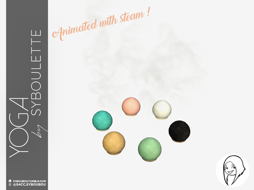 The Sims Resource - Yoga - Essential oil diffuser