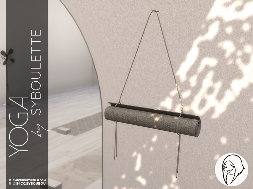 The Sims Resource - Yoga - Mat hanger