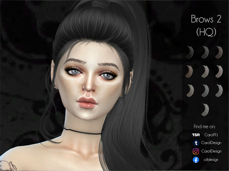 The Sims Resource - Brows 2 (HQ)
