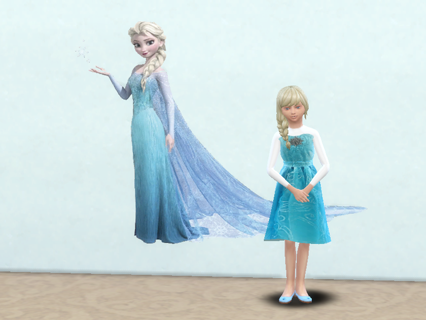 The Sims Resource | Elsa dress