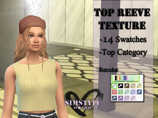 The Sims Resource | SimStyle Top Reeve texture