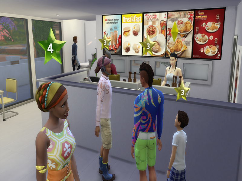 The Sims Resource | Jollibee Fast Food Stickers