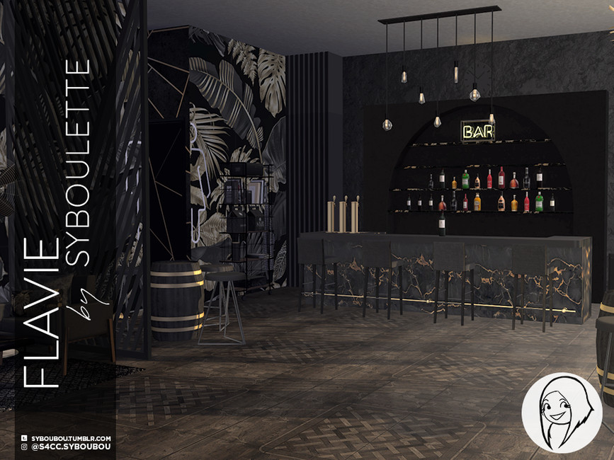 The Sims Resource - Flavie - Bar stool