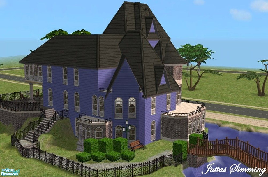 The Sims Resource | Victorian Town Manor