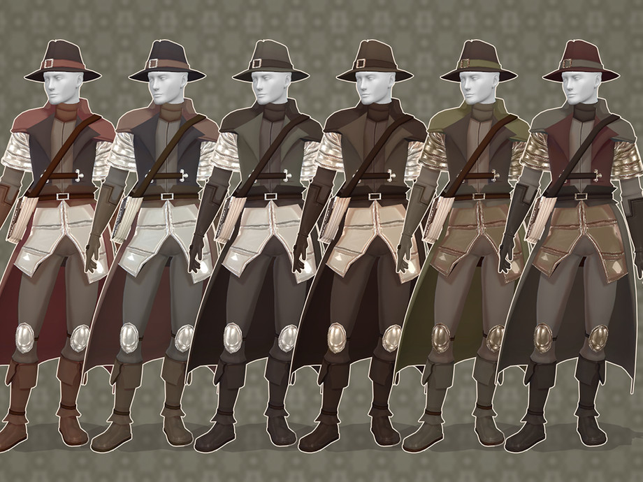 The Sims Resource | Witch Hunter Outfit (Set)