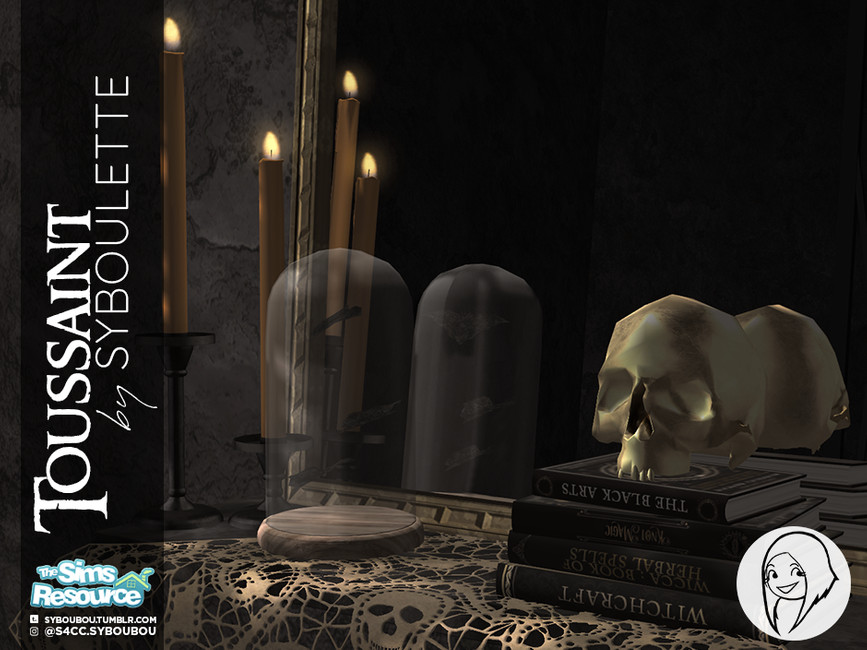 The Sims Resource - Toussaint - Skull