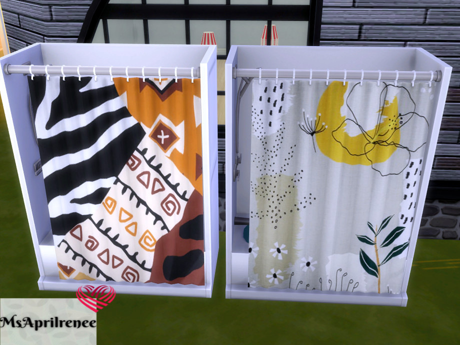 The Sims Resource | Boho Shower/Bath Combo Parenthood Needed