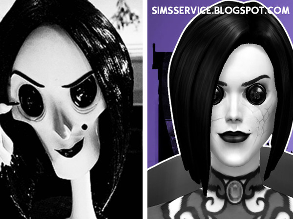 The Sims Resource | Button Eyes | Coraline