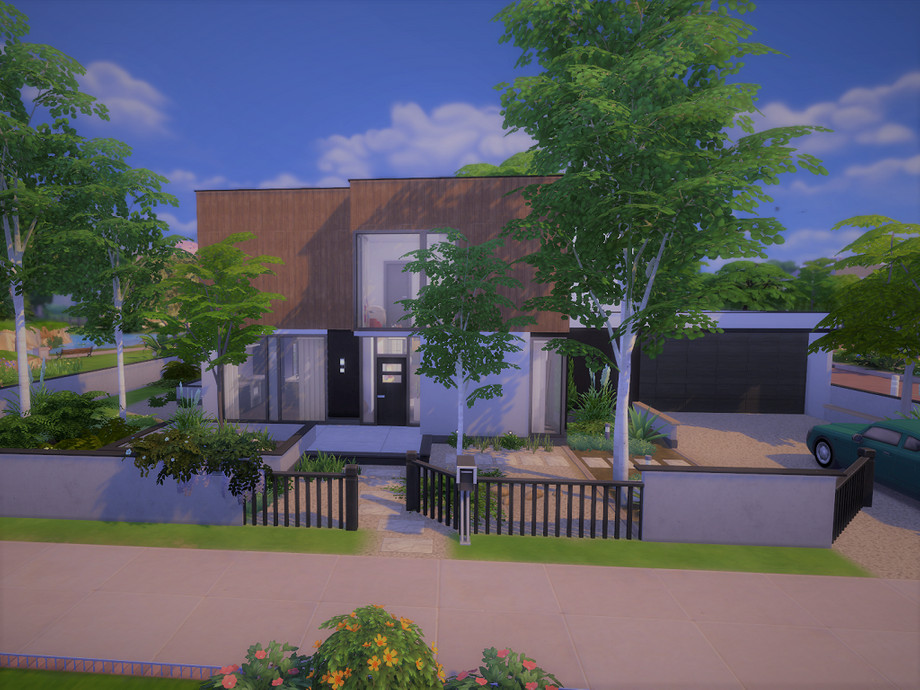 The Sims Resource | Modern Family House - base game