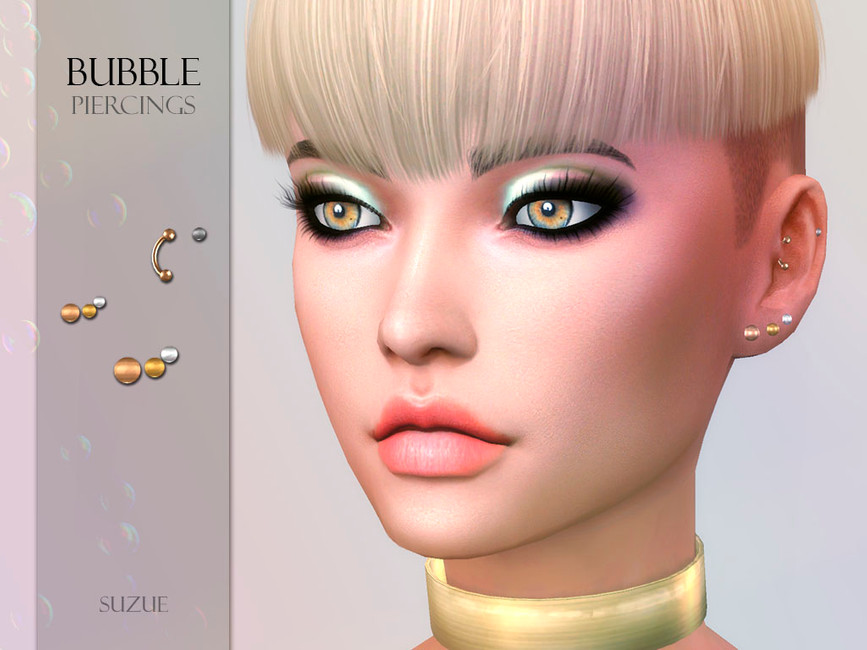 The Sims Resource - Bubble Piercings