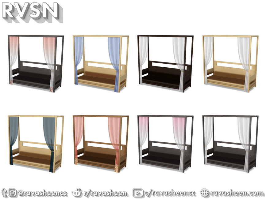 The Sims Resource - Bedder Than A Couch - Framed Daybed