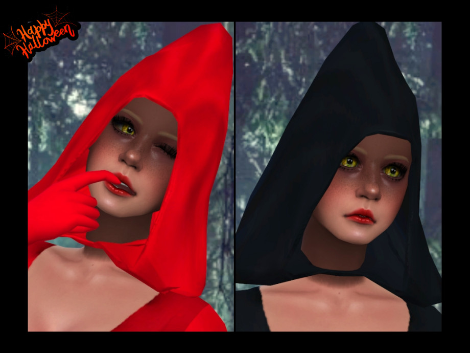 The Sims Resource | Red Hood hat