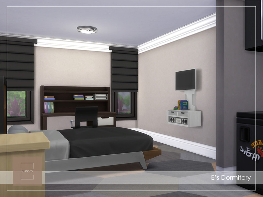 The Sims Resource | E's Dormitory - No CC