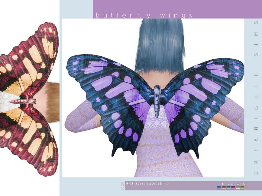 The Sims Resource - Butterfly Wings
