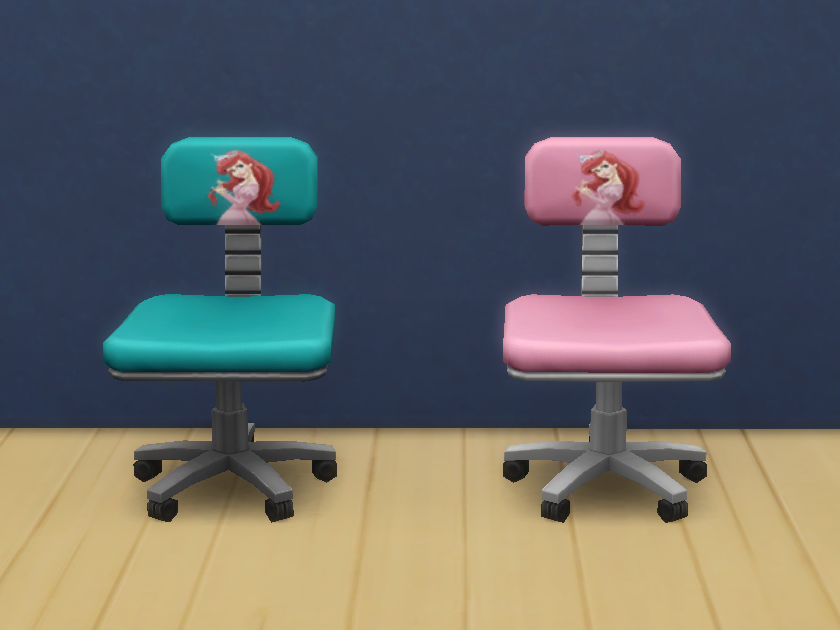 The Sims Resource | The Little Mermaid chair - Kids room stuff needed
