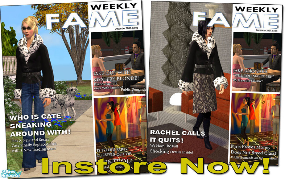 The Sims Resource - Winter Coats