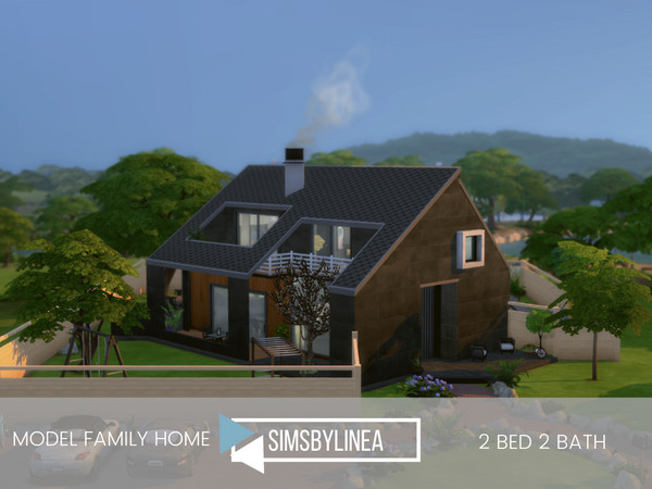 The Sims Resource | Model Family Home
