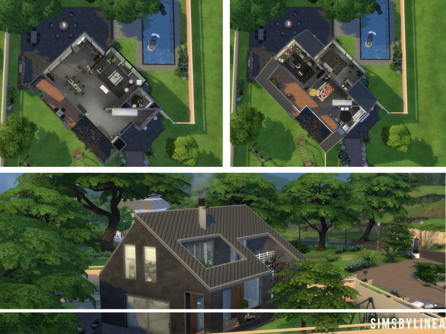 The Sims Resource | Model Family Home