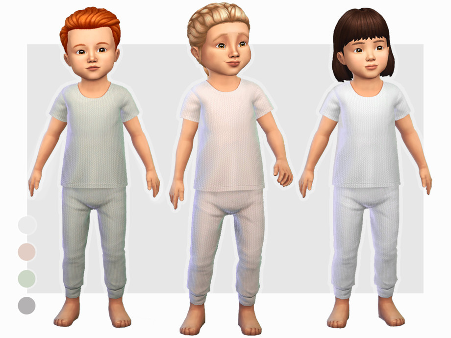 The Sims Resource | Cozy Toddler Set 01