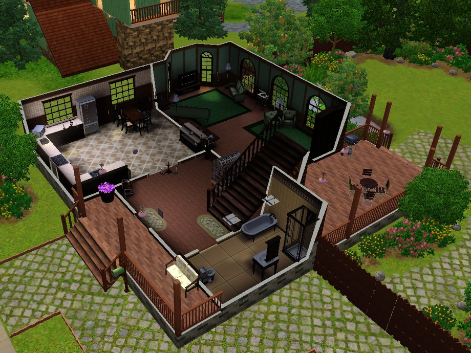 The Sims Resource | Forest spirit house