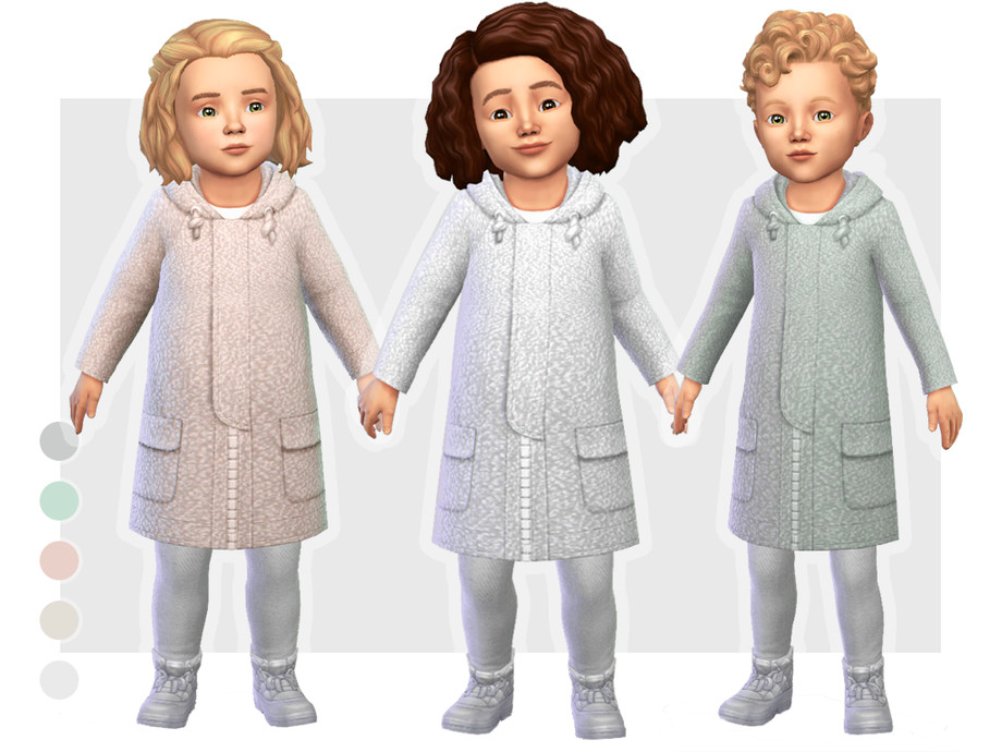The Sims Resource | Cozy Toddler Winter Outfit 01