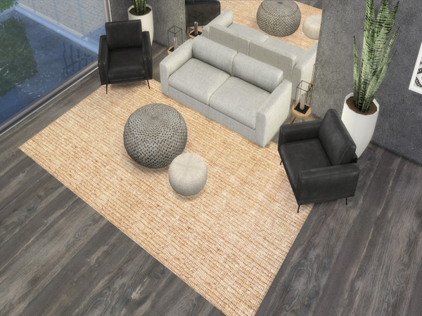 The Sims Resource | Large woven rug