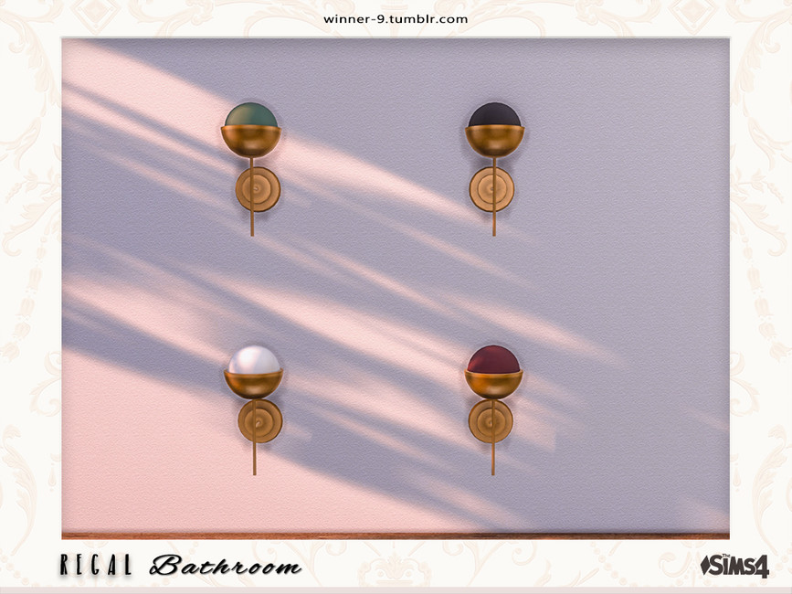 The Sims Resource - Regal Wall light
