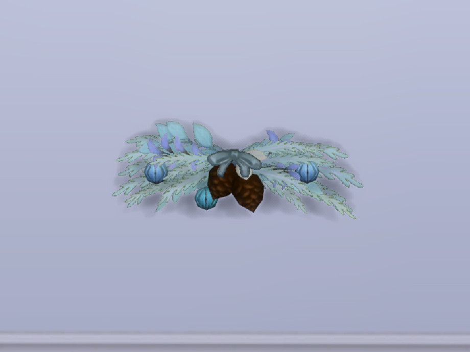 The Sims Resource | Christmas Garland. Holiday Pack Required.