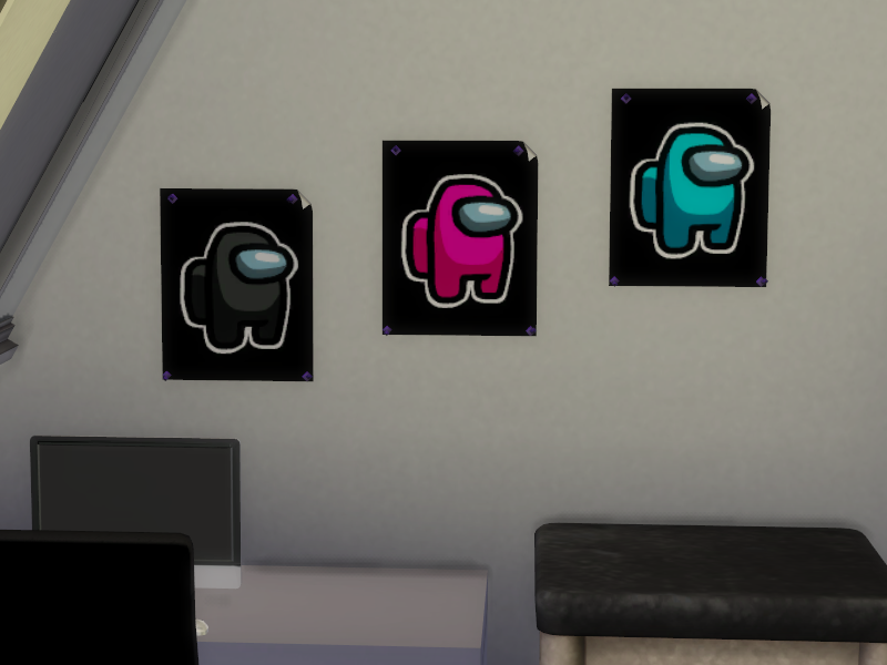 The Sims Resource | Among Us poster