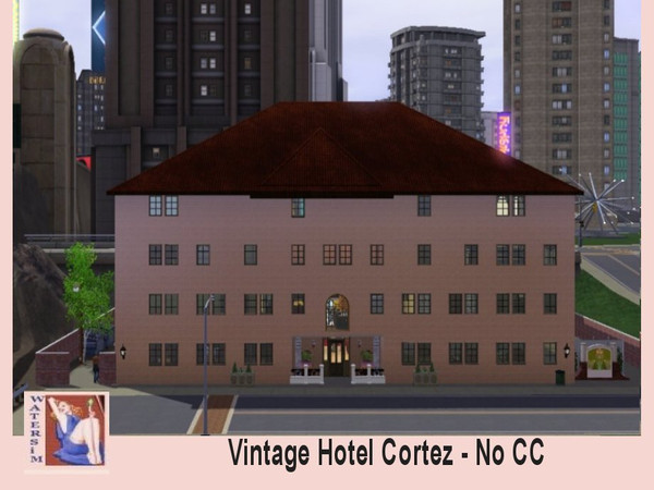 The Sims Resource | ws Vintage Hotel