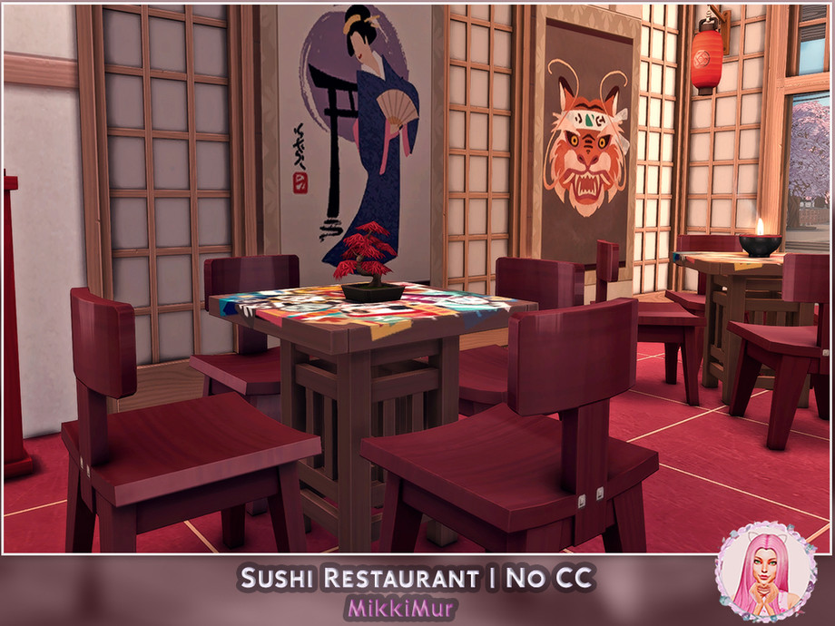 The Sims Resource | Sushi Restaurant