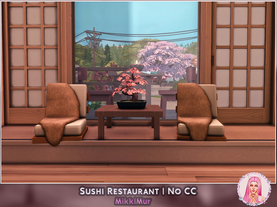 The Sims Resource | Sushi Restaurant