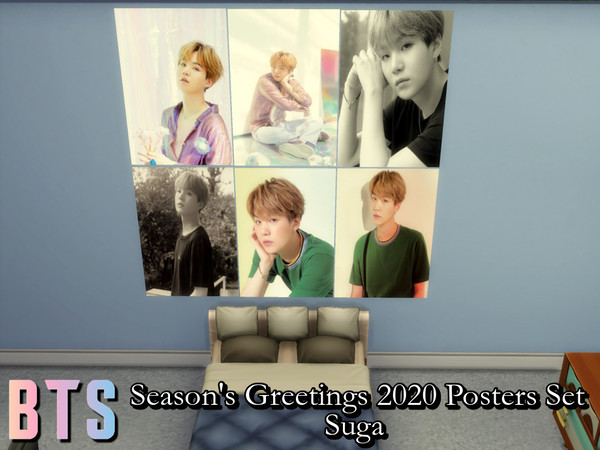 The Sims Resource | BTS Season's Greetings 2020 Posters Set 3 ...