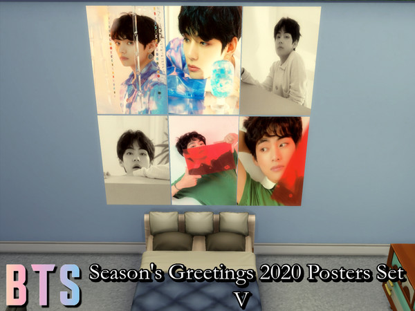 The Sims Resource | BTS Season's Greetings 2020 Posters Set 6 ...