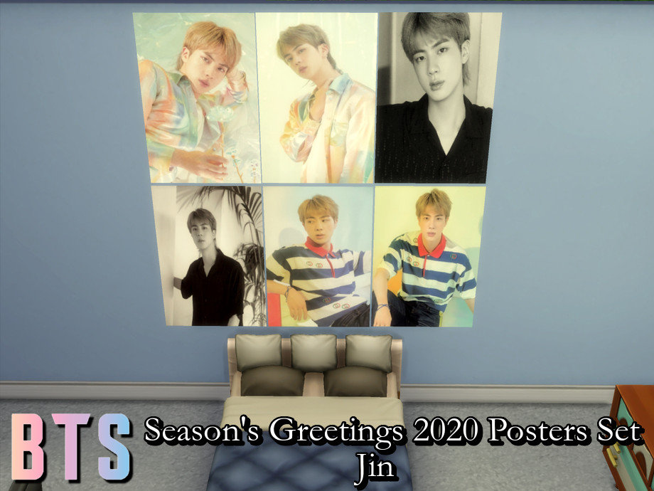The Sims Resource | BTS Season's Greetings 2020 Posters Set 2 ...