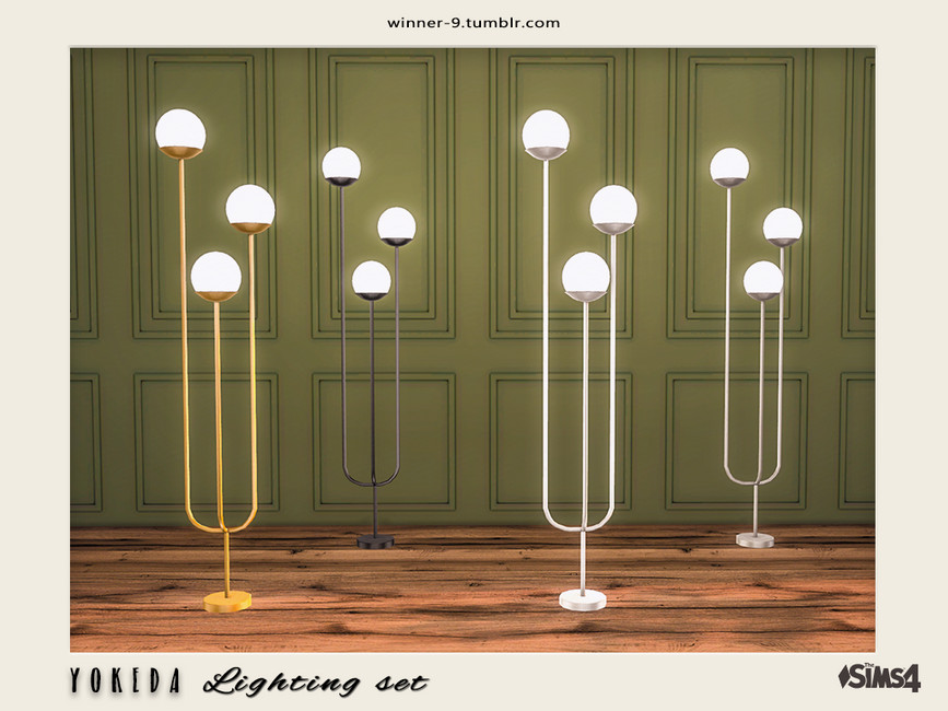 The Sims Resource - Yokeda Floor lamp