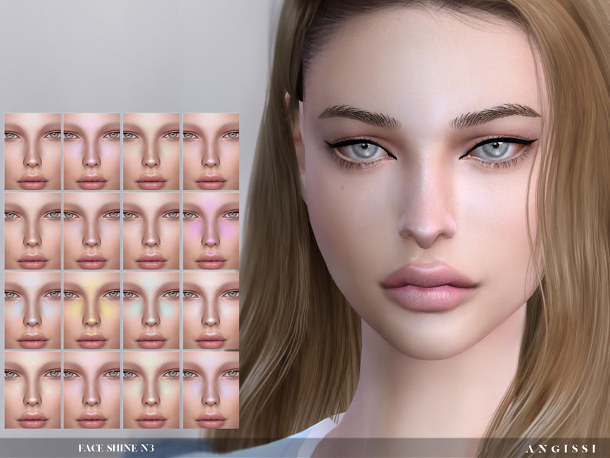 Sims 4 face shine cc - oplhandy