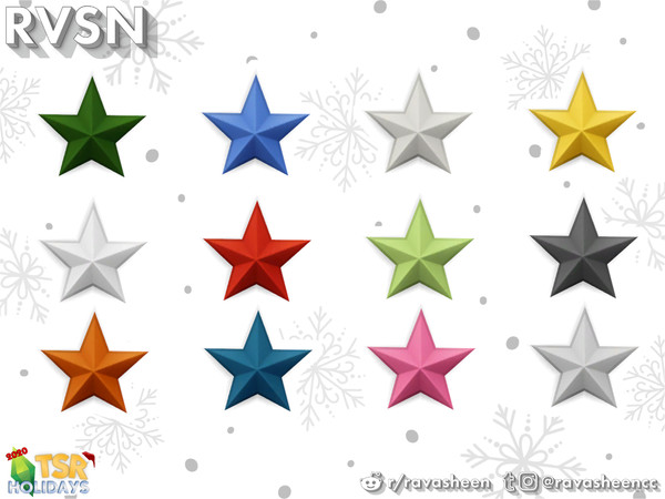 The Sims Resource - Small Wall Star