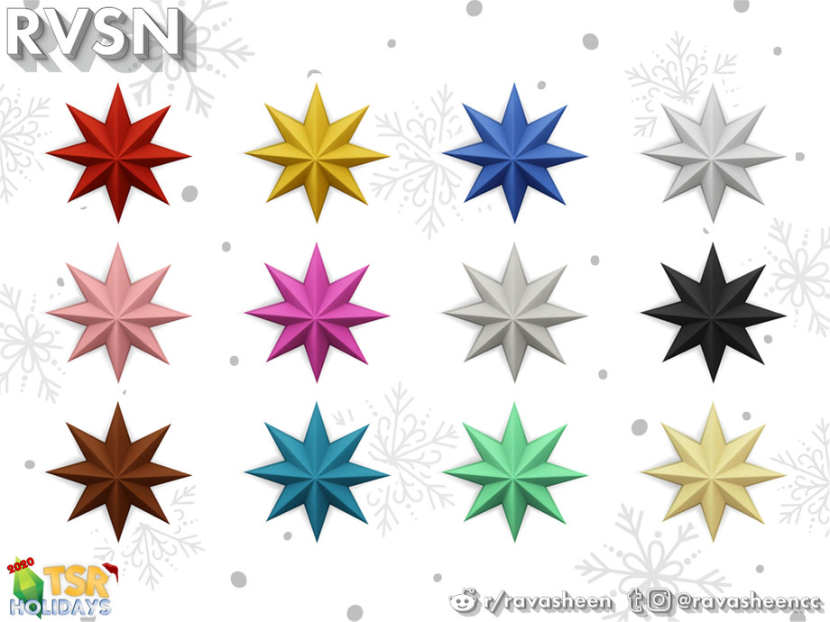 The Sims Resource | Medium Wall Star