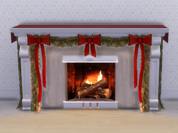 The Sims Resource | Home For The Holidays Fireplace