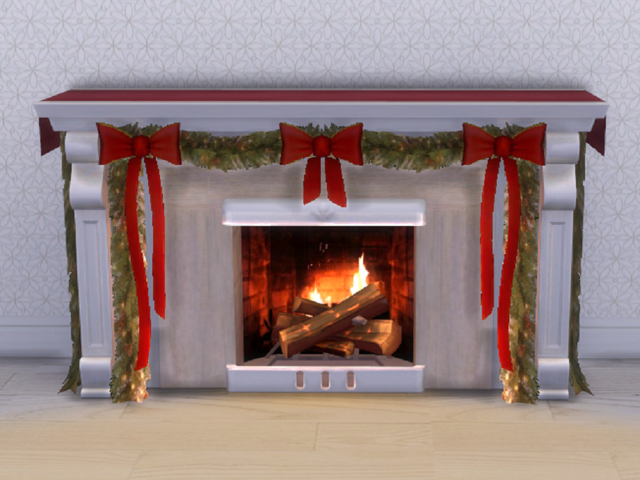 The Sims Resource | Home For The Holidays Fireplace