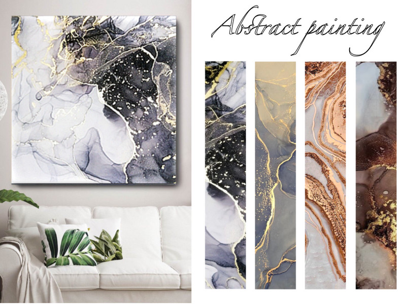 My Sims 3 Blog Big Abstract Paintings With Recolors By Suza