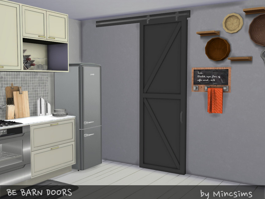 The Sims Resource - Be Barn Doors